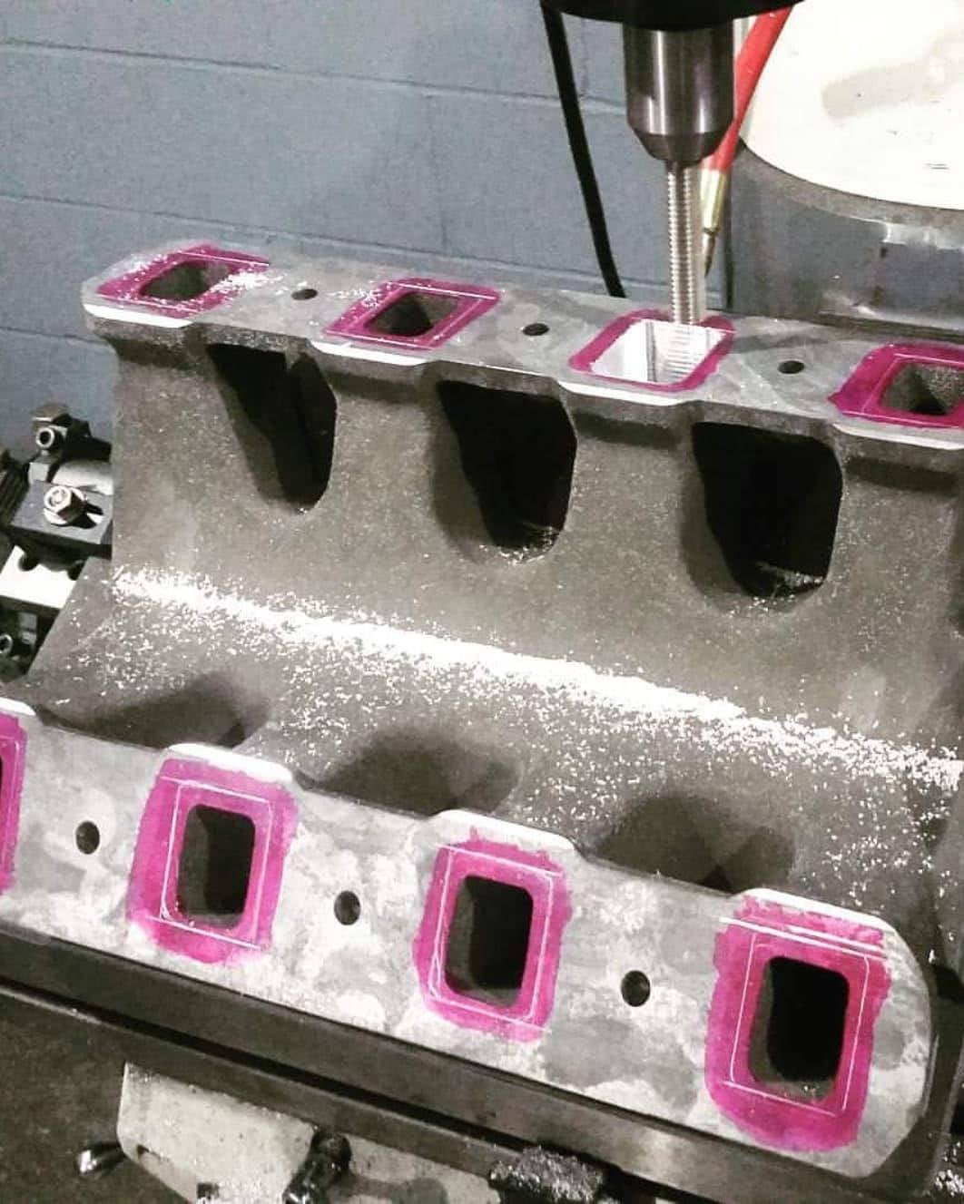 HF-2400 Head Fixture for knee vertical mill Bridgeport cylinder head ...