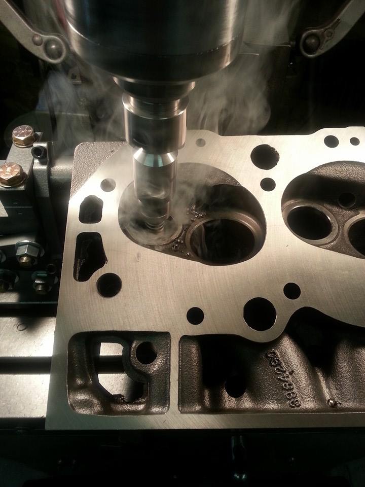 HF-2400 Head Fixture for knee vertical mill Bridgeport cylinder head ...