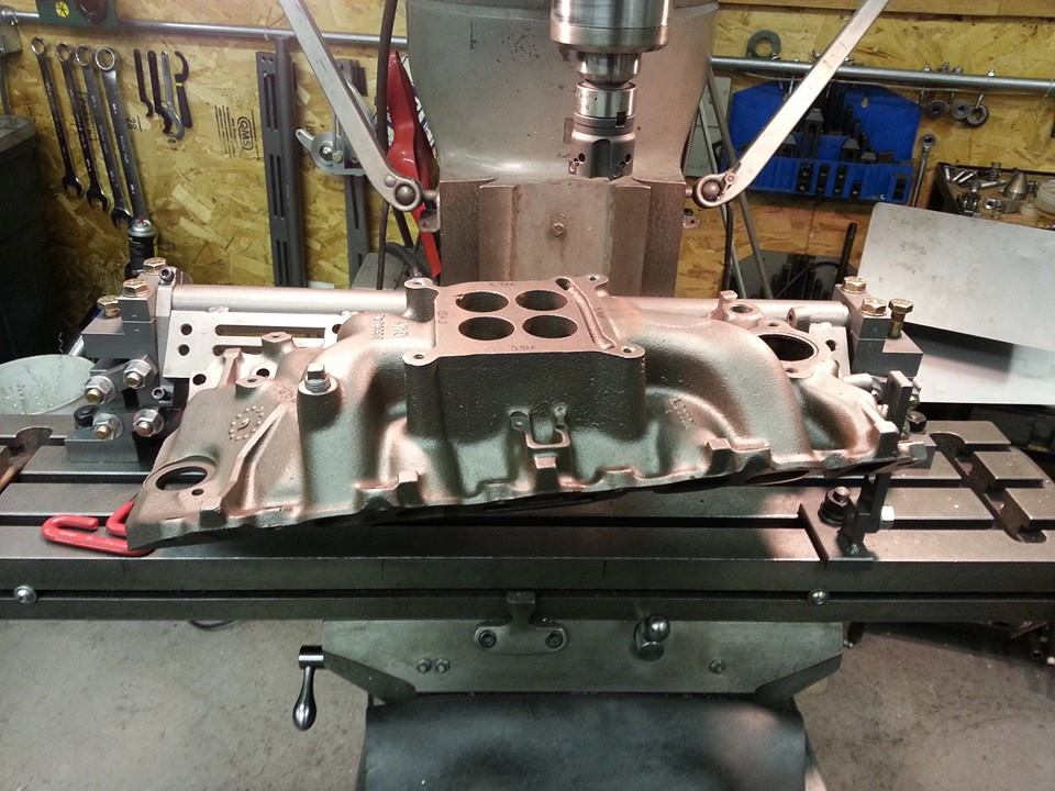 HF-2400 Head Fixture for knee vertical mill Bridgeport cylinder head ...