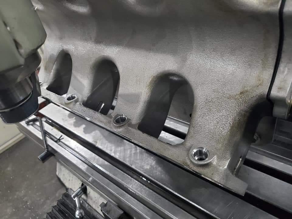 HF-2400 Head Fixture for knee vertical mill Bridgeport cylinder head ...