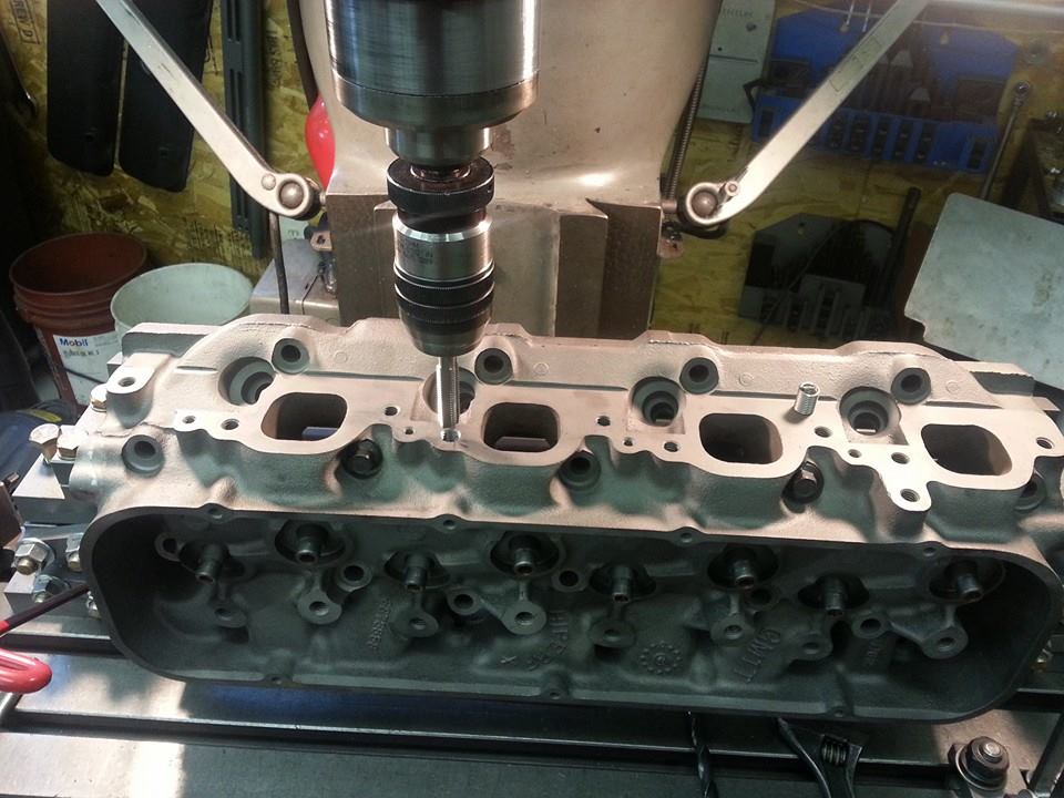 HF-2400 Head Fixture for knee vertical mill Bridgeport cylinder head ...