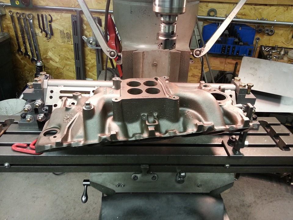 HF-2400 Head Fixture for knee vertical mill Bridgeport cylinder head ...