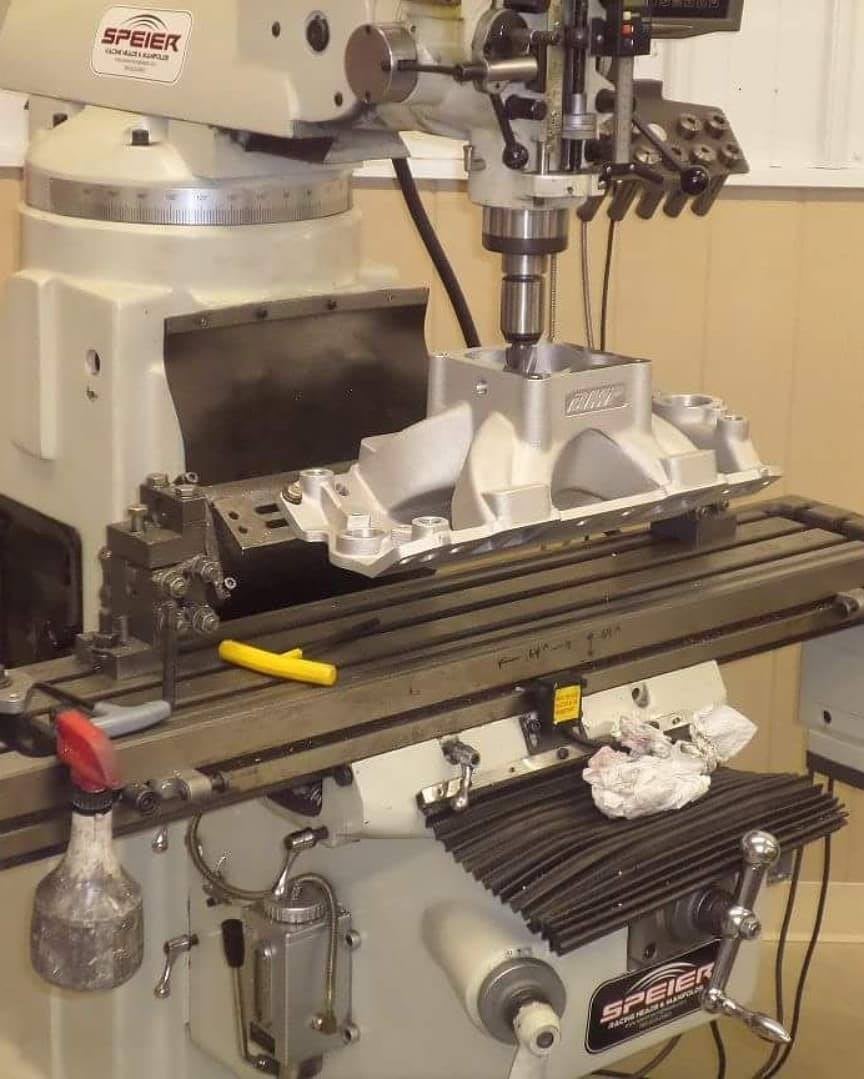 HF-2400 Head Fixture for knee vertical mill Bridgeport cylinder head ...